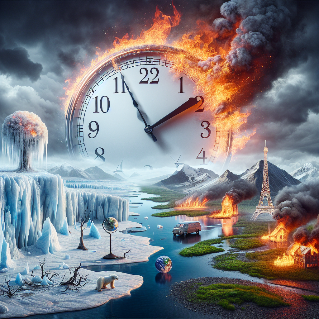 What is the doomsday clock predicted for 2024? - News on Climate Change